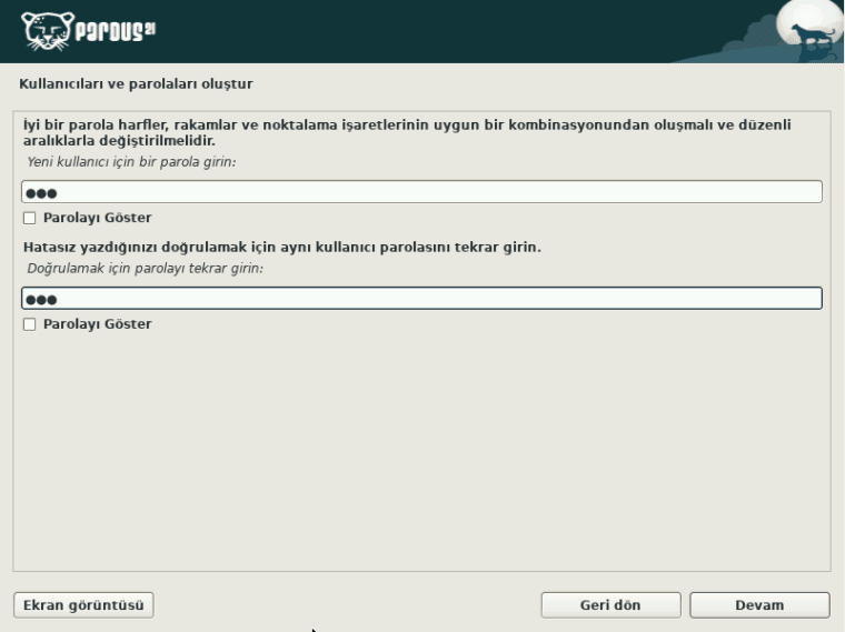 Pardus 21.0 Kurulumu | LinuxPedi | Linux | Cloud | DevOps